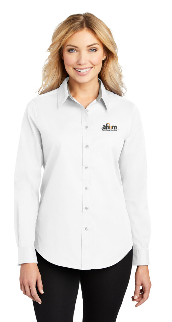 L608 Port Authority® Ladies Long Sleeve Easy Care Shirt - AHM Uniforms ...